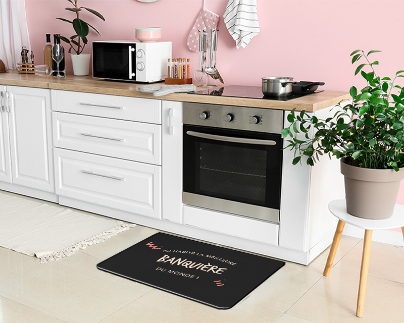 Cadeau Banquière personnalisé - Paillasson 40 x 60 cm | Cadeaux.com