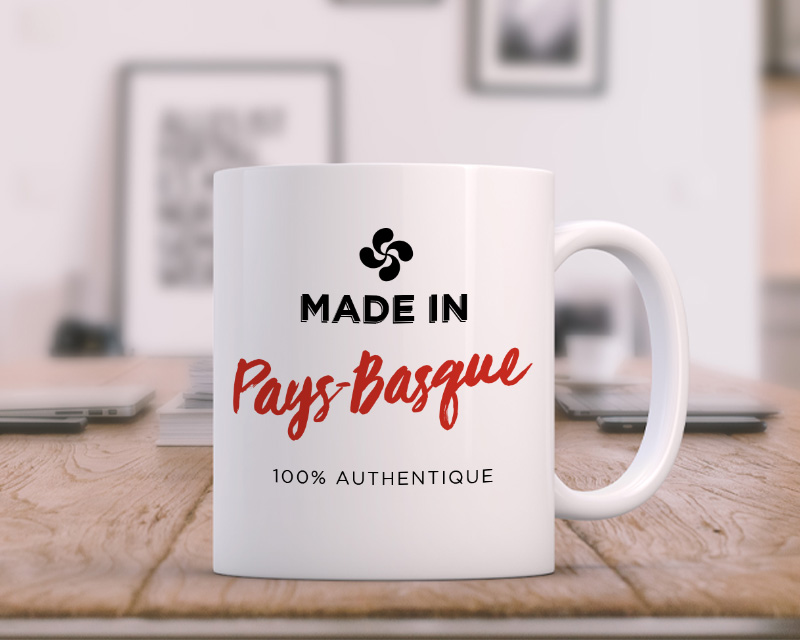 Mug personnalisé - Made In Pays Basque | Cadeaux.com