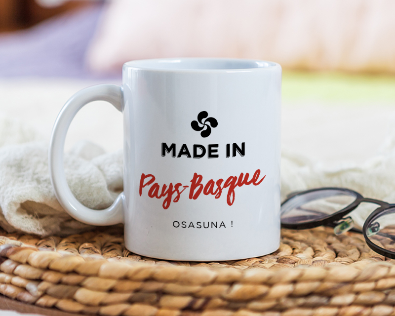 Mug personnalisé - Made In Pays Basque | Cadeaux.com
